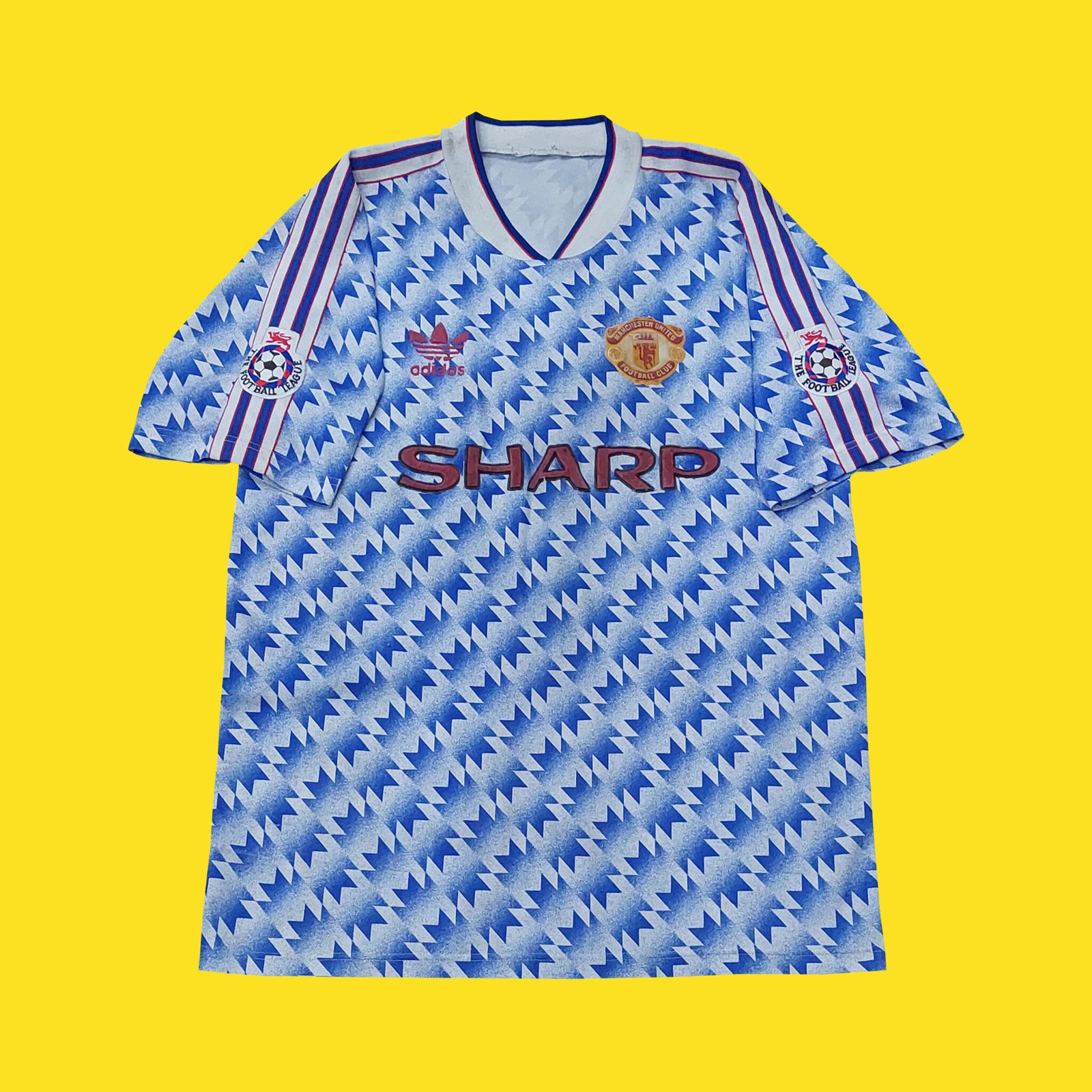 1990 – 92 MANCHESTER UNITED AWAY SHIRT #8 – Jakarta Football Shop