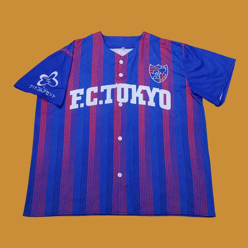 2020 FC TOKYO HOME BASEBALL STYLE SHIRTS – Jakarta Football Shop